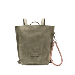 Damen Cityrucksack "Fritzi33N", Fritzi aus Preussen, grün, Polyurethane, Rucksäcke, mit abnehmbarer Schlüsselschlange