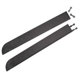 Klickfliesen-Eckleiste ANDIAMO, B:50mm L:430mm, schwarz, Polyvinylchlorid (PVC), Hartbodenbel&auml;ge, "Terra Sol, Made in Swiss", idealer