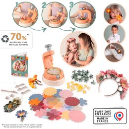 Smoby Kinder Kreativset "Crea Flower Schmuck-Bastelset", bunt, Kreativsets, Made in Europe