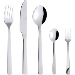 AIDA RAW Besteck-Set "RAW", 60 Stk., grau, Essbesteck-Sets, poliert