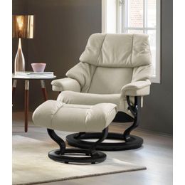 Relaxsessel stressless, B:88cm H:98cm T:78cm, beige, Leder BATICK: BATICK ist ein leicht korrigiertes, durchgefärbtes und genarbtes Möbelleder, bei