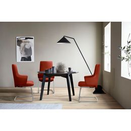 Polsterstuhl stressless, B:58cm H:105cm T:60cm, rot, Microfaser DINAMICA (88% Polyester, 12% Polyurethan), Esszimmer, Stühle, "Laurel", High Back mit