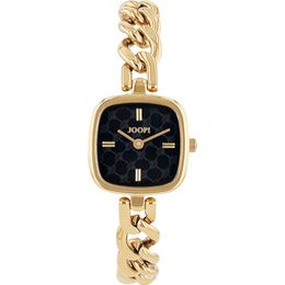 JOOP! JOOP Damen Quarzuhr, gold, Armbanduhren, Armbanduhr, Damenuhr, analog, Edelstahlarmband in Kettengliederung