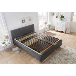 Lattenrost Beco, B:140cm H:5cm L:200cm, schwarz, Lattenroste, "XXL Luxus Supra", mit H&auml;rteverstellung