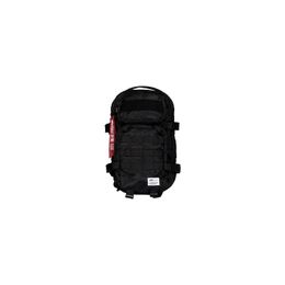 Damen Rucksack "Tactical Backpack", Alpha Industries, schwarz, Obermaterial: 100% Nylon, Futter: 100% Nylon, Rucksäcke