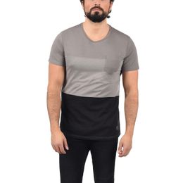 !Solid SOLID Herren T-Shirt "T-Shirt SDMingo", grau, Gr. S, Obermaterial: 80% Baumwolle CO. 20% Polyester PES., Shirts