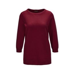 GOLDNER Damen Strickpullover "Pullover Pullover aus hochwertigem Garn"safran, Gr. 21, Obermaterial: 95% Baumwolle CO. 5% Kaschmir WS., Pullover