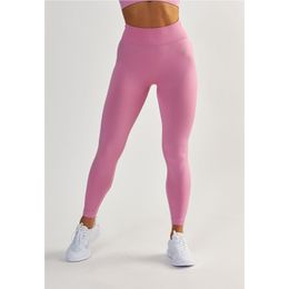 BESHAPED Damen Trainingstights "Opschieten", pink, Gr. XL, unifarben, 90% Nylon, 10% Elasthan, Hosen, mit hoher Elastizität