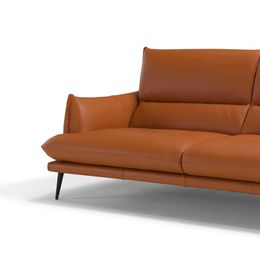 2,5-Sitzer Egoitaliano, B:210cm H:90cm T:95cm, bunt, Leder, Sofas, "FUNNY, hochwertiges und aktuelles Design, bequeme R&uuml;ckenlehne", toller Sitzkomfort