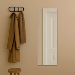 Spiegel Loevschall, B:55cm H:160cm T:1,5cm, silber, Spiegelglas, Badezimmer, Spiegel, "Refine Wandspiegel rechteckig &ndash; eleganter Designspiegel mit