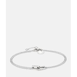 Damen Armband "Schmuck Geschenk Edelstahl Armkette The Festive Mini Link Sparkle", 20cm, Edelstahl, silber, Liebeskind Berlin, Edelstahl, Armbänder,