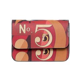 DOGO Damen Handtasche "Y-Generation Abendtasche No Five Damen Umh&auml;ngetasche", rot, Lacklederimitat, Taschen, Handgefertigt