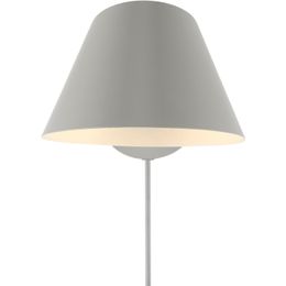 Wandleuchte "Stay", Ø 15cm H: 11,7cm, 1 Stk., grau, design for the people, Wohnzimmer, Leuchten, Nordisches und minimalistisches Design,