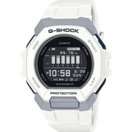 Casio G-SHOCK Smartwatch, weiß, Smartwatches, Armbanduhr, Herrenuhr, Bluetooth, bis 20 bar wasserdicht
