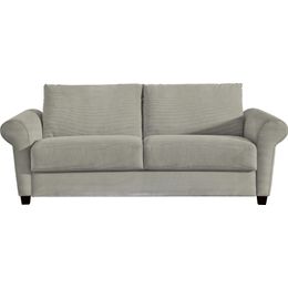 Schlafsofa Bali, B:211cm, grau, 92% Polyester, 8% Polyacryl, Jugendzimmer, Sofas, "ELISA Dauerschl&auml;fer in 140 und 160er Breite", komfortabler