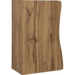 H&auml;ngeschrank KOCHSTATION, B:50cm H:90cm T:34cm, braun, Holzwerkstoff, K&uuml;che, Schr&auml;nke, "KS-Bruneck", >>Bruneck<< 60 cm breit, f&uuml;r viel Stauraum,