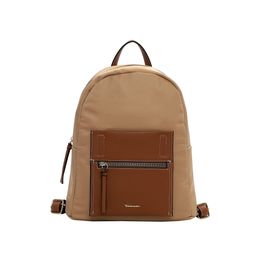 Tamaris Damen Rucksack "Rucksack TAS Fabrizia", beige, Polyester, Rucksäcke