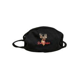 Mund-Nasen-Maske Urban Classics "Urban Classics Unisex Reindeer Face Mask", Damen, Gr. onesize, schwarz, Atemmasken