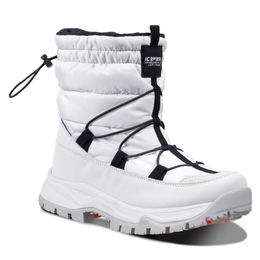 Icepeak Damen Snowboots "AJACCIO MS", Gr. 38, weiß, Synthetik, Textil, Schuhe, Winterschuhe, Winterboots, Winterstiefel, wasserabweisend, gefüttert