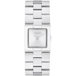 Calvin Klein Damen Quarzuhr "CK MERIDIAN", silber, Armbanduhren, Armbanduhr, Damenuhr, Edelstahlarmband, analog