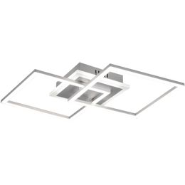 LED Deckenleuchte "Amy", 1, H: 8cm, 1 Stk., grau, REALITY LEUCHTEN, Wohnzimmer, Leuchten, LED Deckenlampe