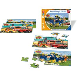 Ravensburger Jungen Puzzle "tiptoi Puzzle für kleine Entdecker: Feuerwehrmann Sam", bunt, Puzzles, Made in Europe