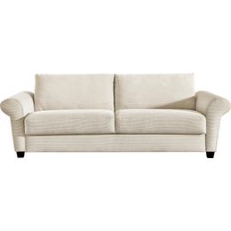 Schlafsofa Bali, B:231cm, beige, 92% Polyester, 8% Polyacryl, Jugendzimmer, Sofas, "ELISA Dauerschl&auml;fer in 140 und 160er Breite", komfortabler