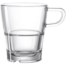 Leonardo Tasse "SENSO", 170ml, 6 Stk., transparent, Trinkgef&auml;&szlig;e, Hitzebest&auml;ndig und widerstandsf&auml;hig, 6-teilig