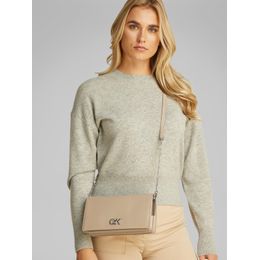 Calvin Klein "CK CONVERTIBLE MINI BAG", Abendtasche, kleine Umh&auml;ngetasche, Gliederkette Schulterriemen