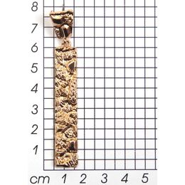 Firetti Damen Paar Ohrstecker "langes Design", Metall, gold, Metall, Ohrringe