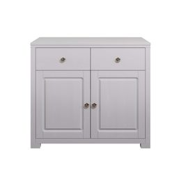 Kommode Home Affaire, B:102cm H:89cm T:40cm, beige, Massivholz, Diele, Sideboards, "Gotland", aus massiver Kiefer, mit 2 Schubladen, FSC, Breite 102