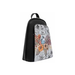 DOGO Damen Tagesrucksack "Tidy Bag Rucksack Magic In The Air Damen Backpack", schwarz, Lederimitat, Rucks&auml;cke