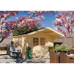 Gartenhaus Kiehn-Holz, beige, Holzwerkstoff, Gartenh&auml;user, "D&uuml;rreckberg", aus naturbelassenem Fichtenholz