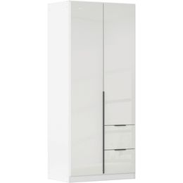 Drehtürenschrank Rauch, B:91cm H:210cm T:54cm, weiß, Holzwerkstoff, Schränke, "Kleiderschrank Kleiderschränke Schrank Garderobe AGORDO mit
