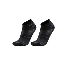 uyn Damen Sneakersocken "Socken 2er Pack", Gr. 35, schwarz, Obermaterial: 56% Baumwolle CO. 41% Polyamid PA. 3% Elasthan EL., Socken