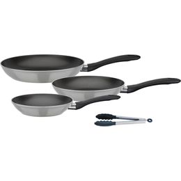 GSW Pfannen-Set "Nova", Ø 28cm, grau, Pfannen, Induktion