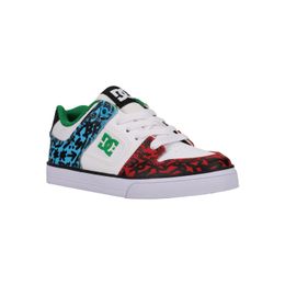DC Shoes Kinder Sneaker "Pure", Gr. 10,5, weiß, Obermaterial: Leder / Futter: Textil / Außensohle: Gummi, Schuhe