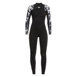 Roxy Damen Neoprenanzug "3/2mm Elite", schwarz, Gr. 4, 87% recyceltes Polyester, 13% Elastan, Sportanzüge