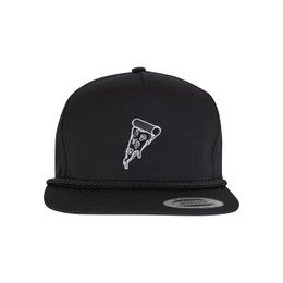 MisterTee Damen Snapback Cap "MisterTee Pizza Golfer Cap"schwarz, 60% Baumwolle, 40% Polyester, Caps
