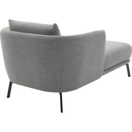 Sch&ouml;ner Wohnen Kollektion Chaiselongue, B:101cm H:71cm T:161cm, grau, SCH&Ouml;NER WOHNEN-KOLLEKTION, 16% Baumwolle, 79% Polyester, 5% Polyacryl, Sofas, "Pearl - 5 Jahre