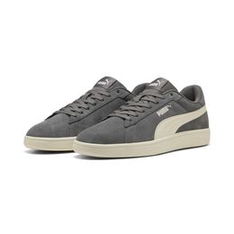 Puma Herren Sneaker "Smash 3.0 Sneakers Erwachsene", Gr. 37,5, wei&szlig;, Obermaterial: Textil, Kuhleder, Synthetik, Leder; Futter: Textil; Innensohle: