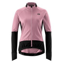 Gonso Damen Radtrikot "LARGHIA", rosa, Gr. 34, 87% Polyester; 13% Elasthan, Trikots, Damen Fahrradtrikot, enganliegendes Langarmtrikot