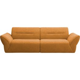 Sit & More Big-Sofa SIT & MORE, B:300cm H:91cm T:116cm, gelb, 100% Polyester, Sofas, "Dali"