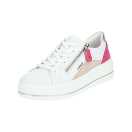 Remonte Damen Sneaker "Remonte Sneaker Leder/Synthetik", Gr. 37, weiß, Leder, Synthetik, Schuhe