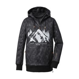 Killtec Herren Windbreaker "KSW 124 MN WNDBRKR", schwarz, Gr. M, Oberstoff 1: Oberseite: 100% Polyester, R&uuml;ckseite: 100% Polyester/ Oberstoff 2: 100%
