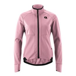 Gonso Damen Fahrradjacke "Trail Jacket Softshell W", rosa, Gr. 40, 100% Polyester, Jacken, Wasserabweisende, strapazierf&auml;hige und atmungsaktive