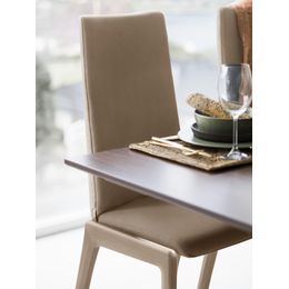 Polsterstuhl stressless, B:57cm H:105cm T:60cm, braun, Microfaser DINAMICA (88% Polyester, 12% Polyurethan), Esszimmer, St&uuml;hle, "Laurel", High Back,