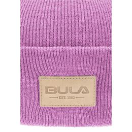 BULA Herren Beanie "Travel", pink, unifarben, 60% Polyacryl, 30% Polyester, 10% Polyester, M&uuml;tzen, in tollem Street-Style
