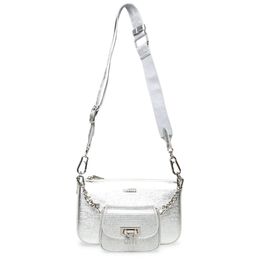 Steve Madden Damen Umhängetasche "Steve Madden Taschen Lederimitat", silber, Lederimitat, Taschen