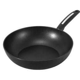 CS KOCH-SYSTEME Wok "Münster", Ø 28cm, schwarz, Pfannen, Ø 28 cm, Induktion